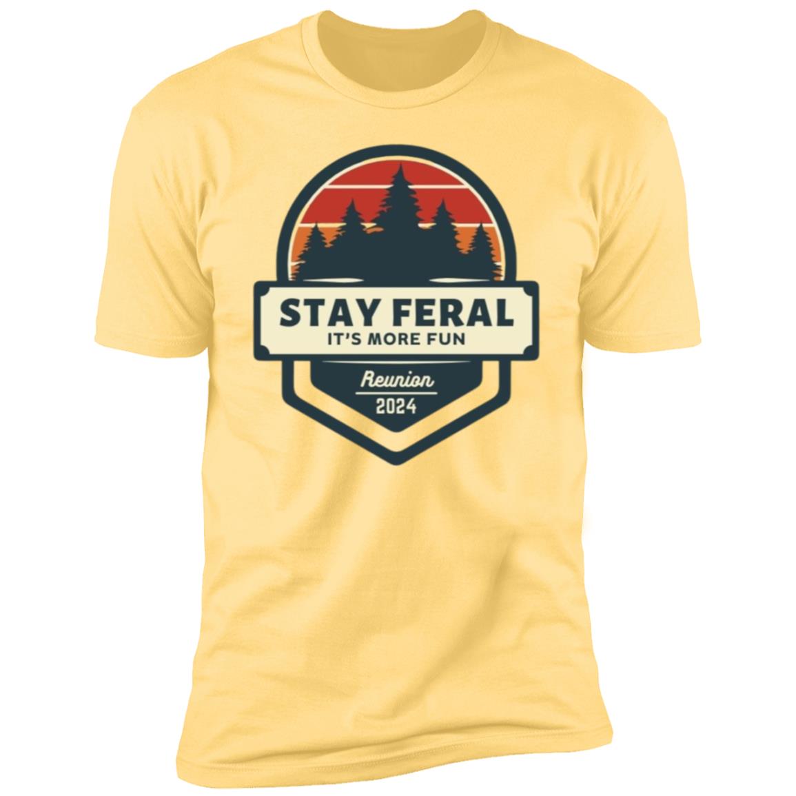Stay Feral Pine Trees T-Shirt – SGO Designs